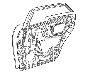 Toyota OEM Door Shell Part# 67003-62020 | OEM Vehicle Parts