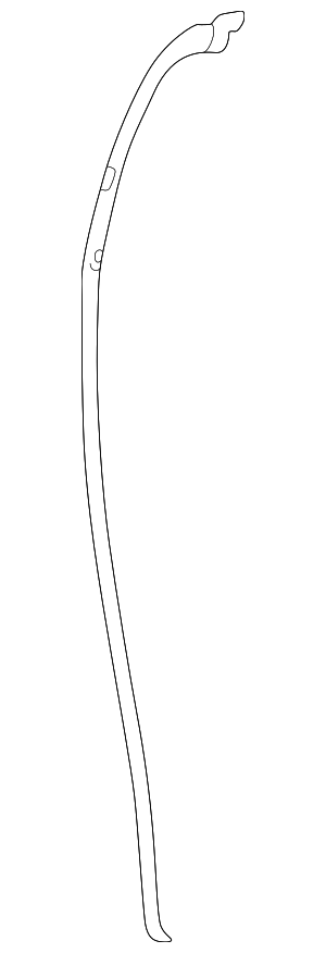 67896-62010 - Front Weather-Strip - 2016-2020 Toyota Mirai | OEM ...