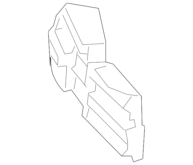 Genuine OEM Energy Absorber | 211-885-02-37 | Fits Select 2003-2006 ...