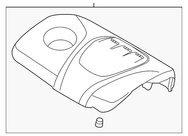 29240-2B150 - Engine Cover 2018-2019 Kia Rio | Kia.Parts Store