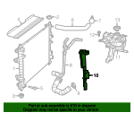 2019-2020 Dodge Durango Air Baffle - Driver's Side (LH) 68235733AA ...