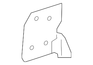 61068-0R031 - Quarter Panel Extension - 2013-2018 Toyota RAV4 ...