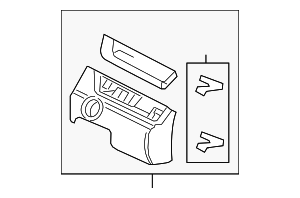 77221-T0A-A21ZC - Panel, Driver *NH167L* (Graphite Black) 2014-2016 ...