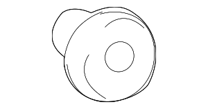 67293-60040 - Overslam Bumper - 2003-2020 Lexus | MyLexusParts