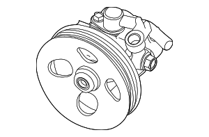2016-2019 Nissan Power Steering Pump 49110-9JJ0A | TascaParts.com