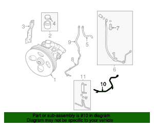 49726-9JJ0A - Cooler Pipe 2016-2021 Nissan | Nissan Parts & Accessories ...