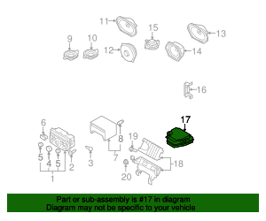 TD14-66-960 - Woofer 2007-2012 Mazda CX-9 | Bam Wholesale Parts