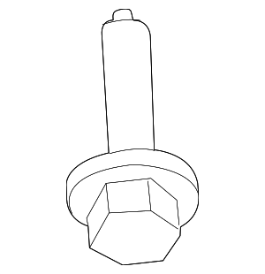 2015-2024 Nissan Lower Bracket Mount Bolt 01125-N2731 | Ziegler Nissan ...