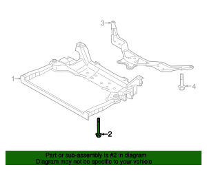 2015-2019 Infiniti Engine Cradle Bolt 54459-AX00B | INFINITI OF WEST ...