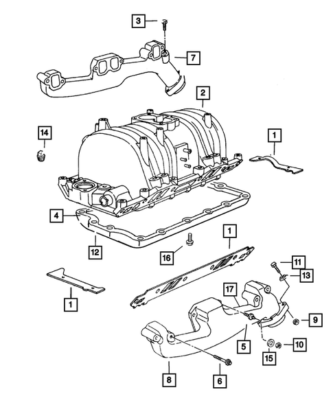 Manifolds for 2001 Dodge Dakota | Mopar eStore