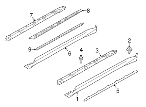 2014-2018 BMW X5 Running Board 51-77-7-294-380 | AutoNationParts.com