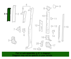 906-637-36-09 - Upper Panel 2010-2018 Mercedes-Benz | Mercedes-Benz USA ...