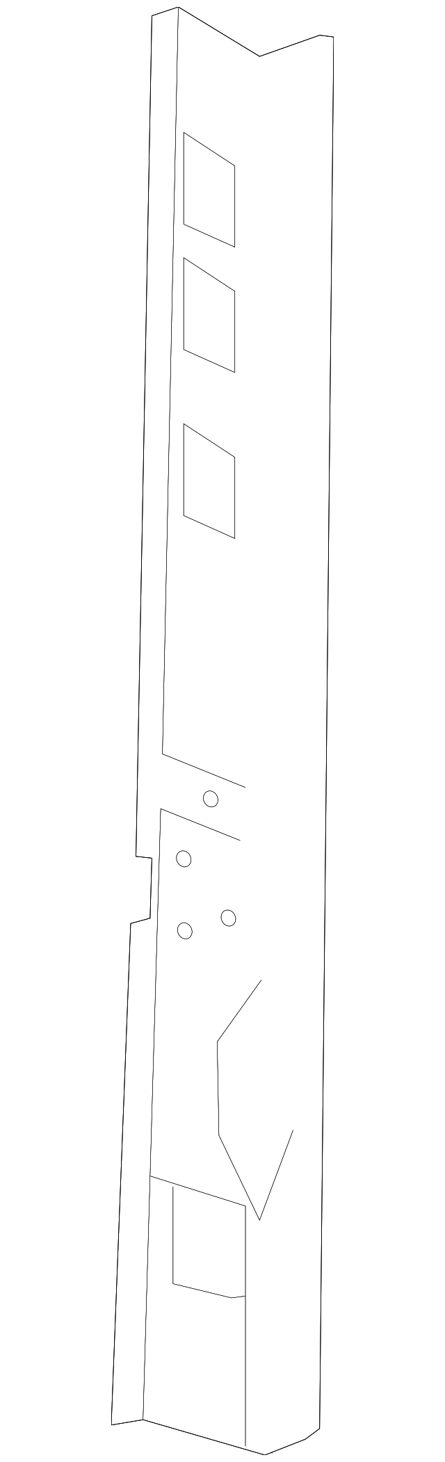 906-630-01-10 - Inner Pillar 2010-2018 Mercedes-Benz | Mercedes-Benz ...