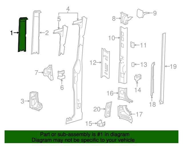 906-637-36-09 - Upper Panel 2010-2018 Mercedes-Benz | Mercedes-Benz USA ...