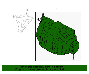 06311-R40-505RM - Alternator 2009-2012 Honda Accord | AutoNation Parts