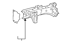 57017-74010 - Inner Rail - 2012-2015 Scion iQ | Lithia Toyota Parts