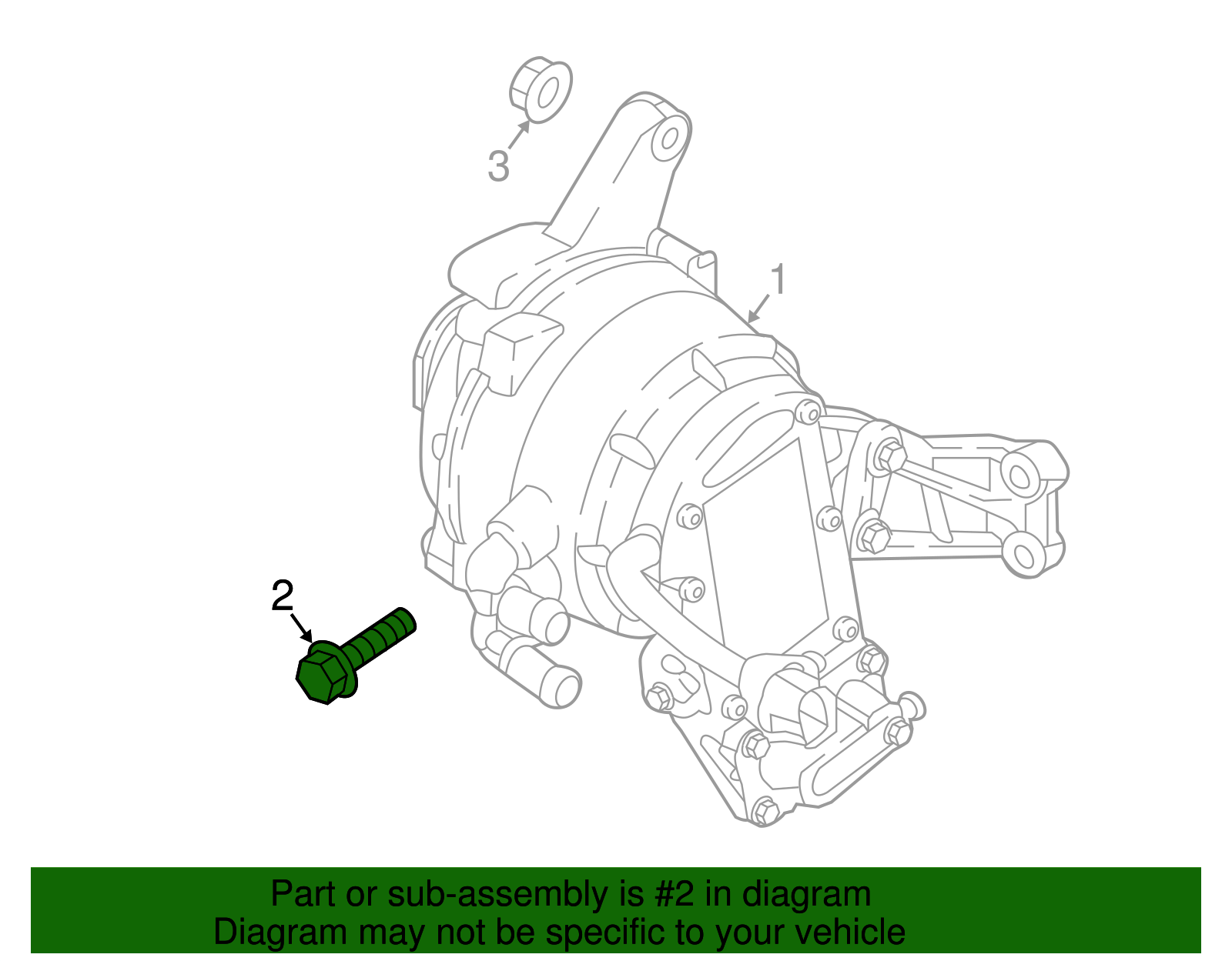 11404-10306K - Alternator Bolt 2010-2025 Kia | Kia.Parts Store