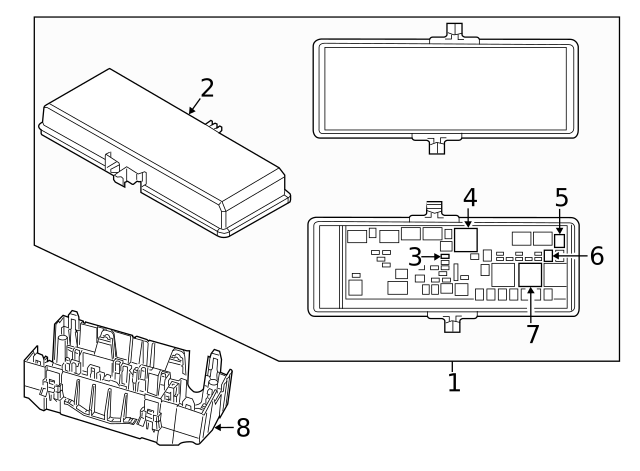2011-2020 Mopar Accessory Power Relay 68100734AA | TascaParts.com