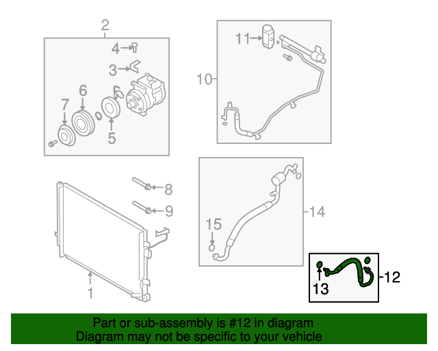 97762-2J200 - Discharge Line 2009 Kia Borrego | Kia.Parts Store