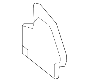 2014-2019 Nissan Rogue Closing Plate - Rear Bumper-Left-hand 78819 ...