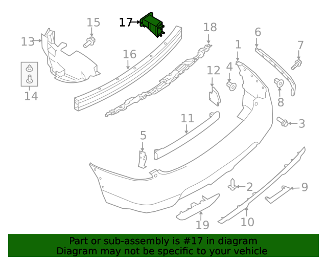 H5210-4BAMA - Stay 2014-2020 Nissan Rogue | Nissan Parts & Accessories ...