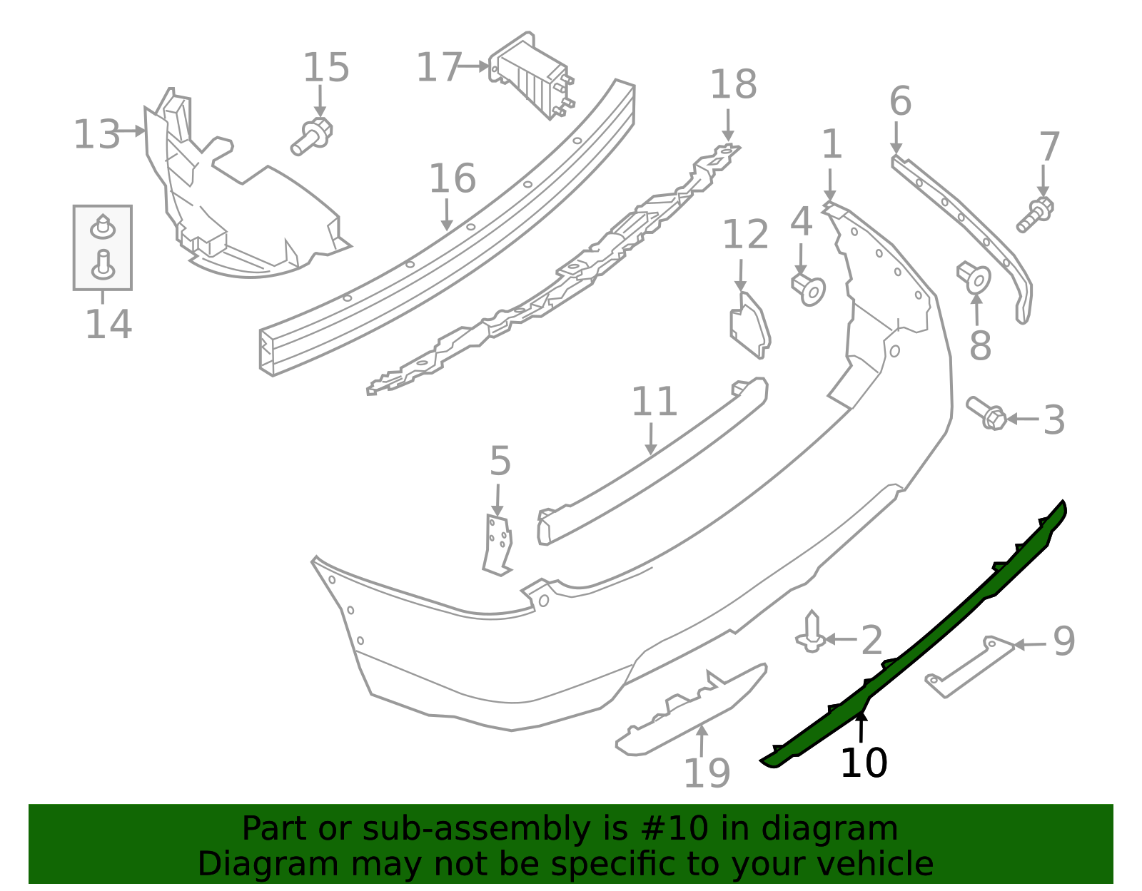 85072-6FL0B - Trim Molding 2018 Nissan Rogue | Nissan Parts ...
