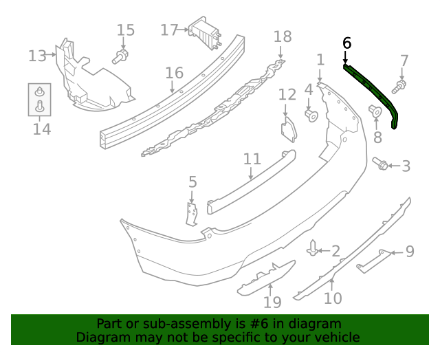 85220-4BA1A | Nissan Bracket-Rear Bumper Side Rh - Genuine OEM ...