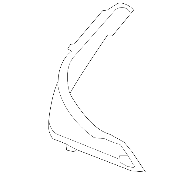 2016-2019 Chevrolet Volt Passenger Side Air Inlet Grille Panel ...