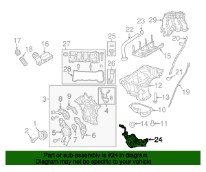 2018-2019 Mopar Pump-Engine Oil 68297857AE | TascaParts.com