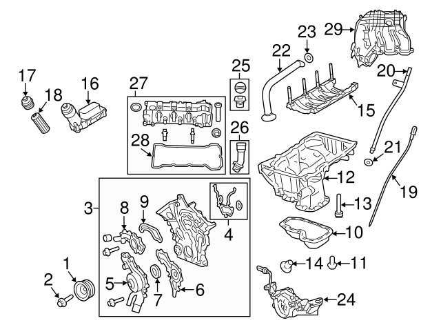 2018-2019 Mopar Pump-Engine Oil 68297857AE | TascaParts.com