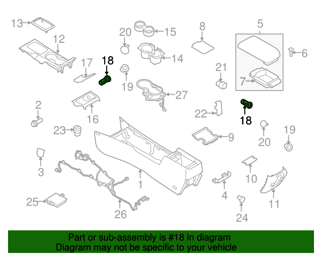 DP5Z-19N236-A - Power Outlet - 2006-2023 Ford | Lasco Auto Parts