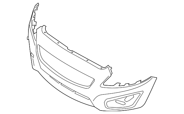 2012-2013 Volvo C70 Bumper Cover 39811727 | GetOEMParts.com