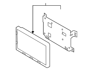 2016-2017 Kia K900 Display Unit 96525-3TAB0 | TascaParts.com
