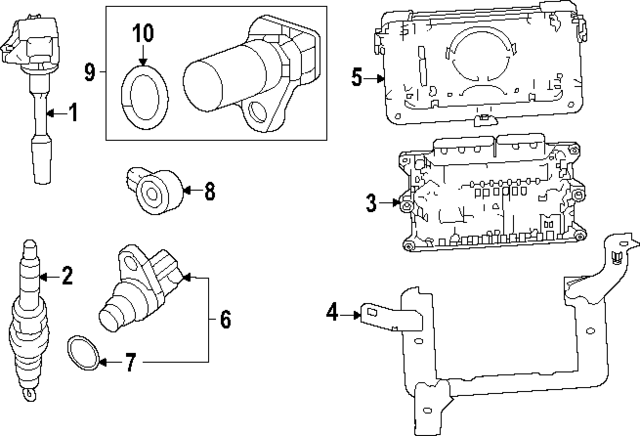 37821-6NH-A00 - Mount Bracket 2023-2024 Honda Accord | Honda Parts Online
