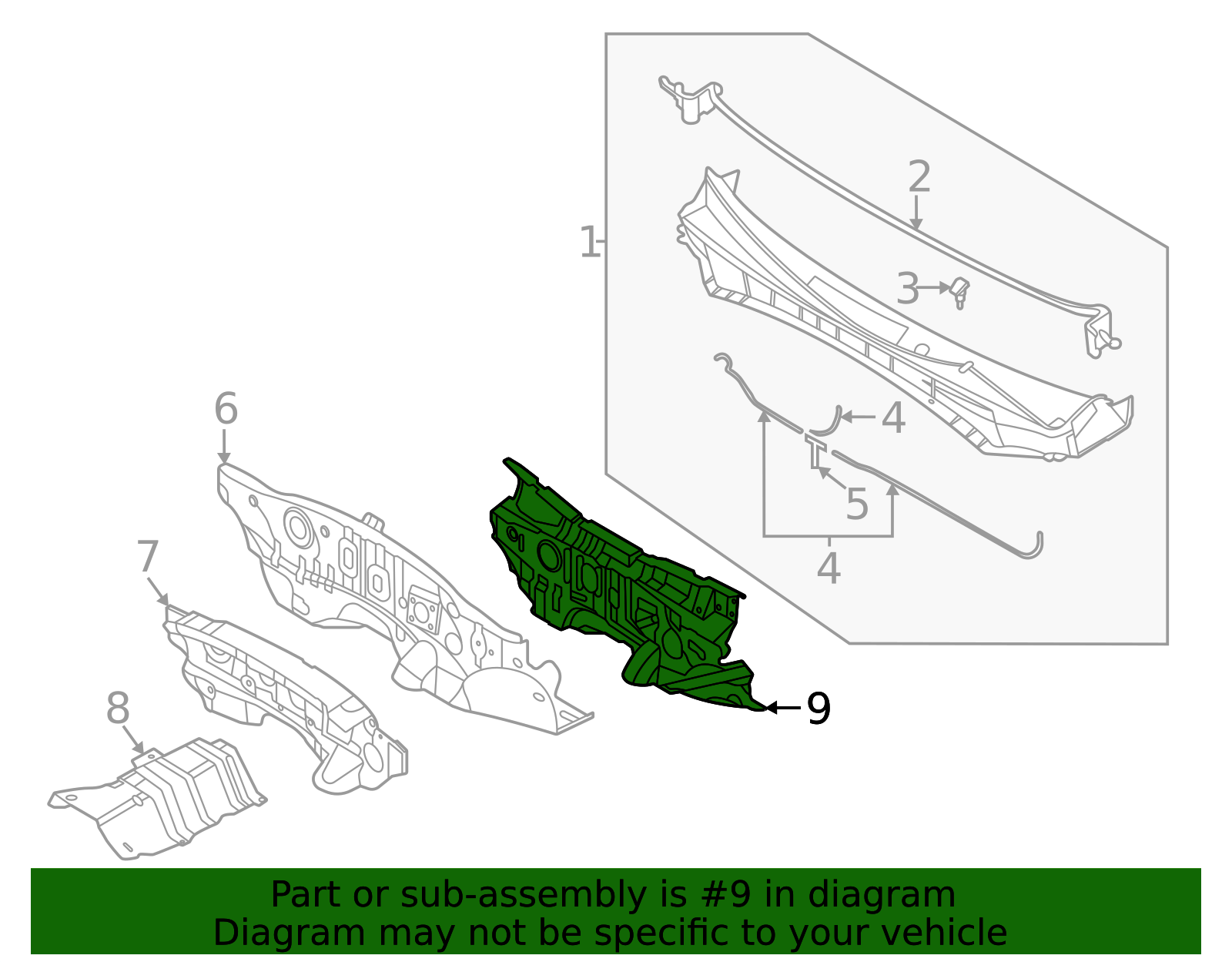 2022-2024 Hyundai Tucson Engine Compartment Insulation 84120-N9100 ...