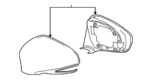 8791A-76070-B5 - Outer Cover - 2015-2017 Lexus RC F | My L Parts