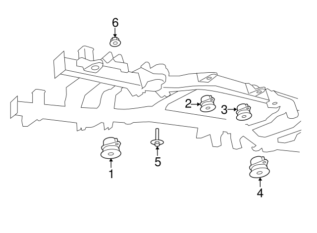 2010-2013 Mopar Isolator 68183935AA | TascaParts.com