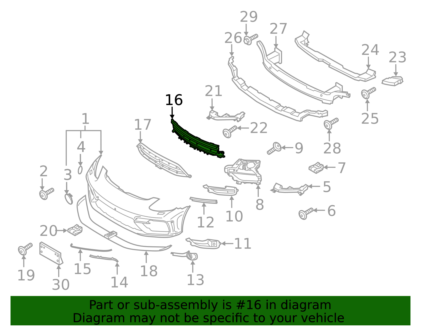 971-807-683-C-OK1 - Grille 2017-2021 Porsche Panamera | AutoNation Parts