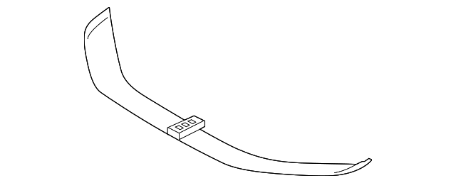 2017-2021 Porsche Panamera Front Spoiler 971-807-541-A-OK1 | OEM Parts ...