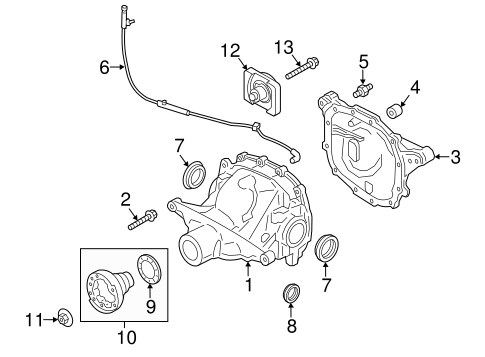 Rear Axle for 2018 Ford Mustang | OEM Parts Online