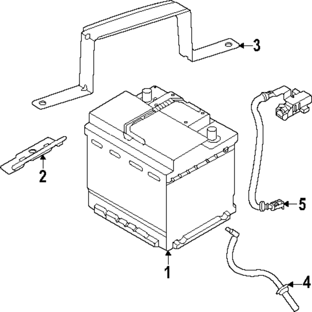 2020-2025 Ford Negative Cable LX6Z-10C679-C | OEM Parts Online