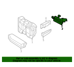 2014-2019 Nissan Rogue Fuse & Relay Box Bracket 24230-4BA0A ...