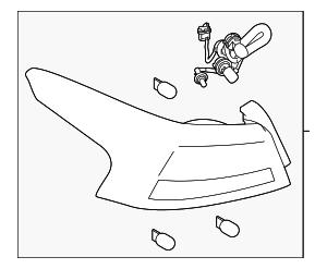 26555-6CA1B - Combo Lamp Assembly 2019-2024 Nissan Altima | Nissan ...