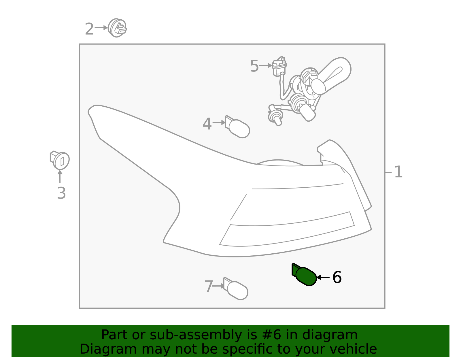26261-89949 - 1999-2025 Nissan - Bulb | Anicra Nissan Parts