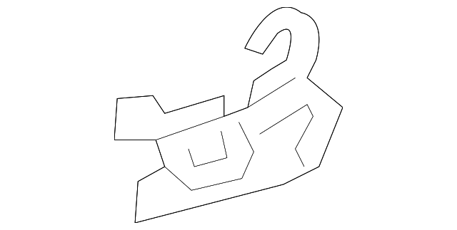 2019-2024 Toyota Side Shield 71874-0R020 | Toyota Parts Center