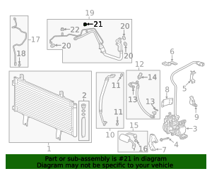 80866-TVA-A01 - Rear AC Line Cap 2018-2025 Honda | Honda Parts Online
