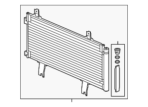 80100-TWA-A02 - Condenser 2018-2022 Honda Accord | Honda Parts Online