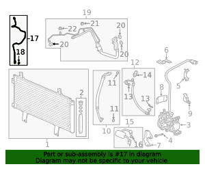 80341-TVA-A01 - Front AC Line 2018-2022 Honda Accord | Honda Parts Online