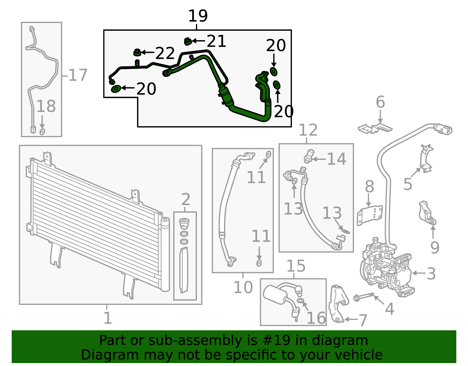 80331-TWA-A01 - 2018-2022 Honda Accord - Exchanger Assembly Heat (Inner ...