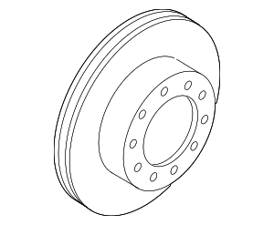 PC3Z-1125-A - Rotor Assembly - Brake Front 2017-2024 Ford | Ford Parts ...